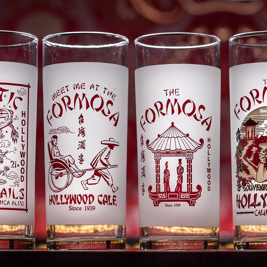 Limited Edition Set Of Custom Collins Glasses – 1933 Group